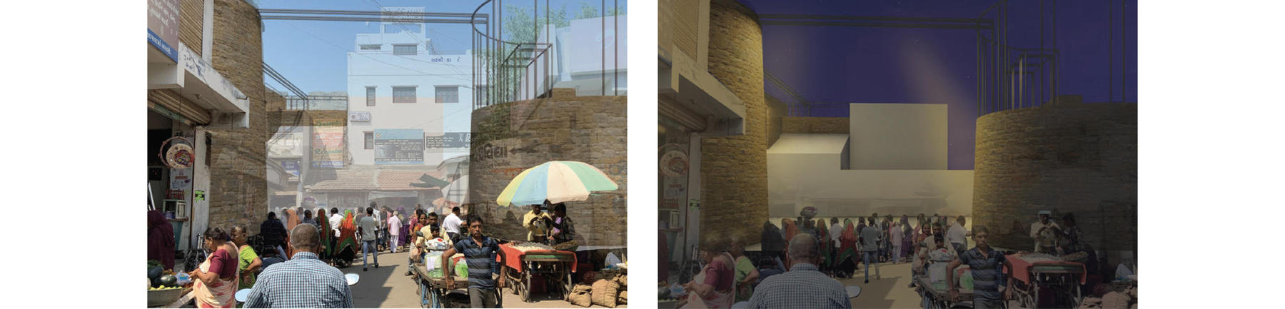 Light for Mandvi Fort Wall | banduksmithstudio